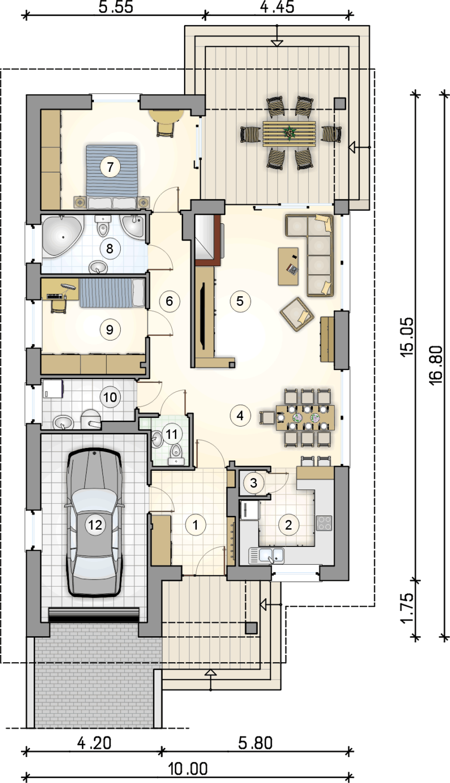 SFINKS VI - Studio DOMUS - Montažne kuće
